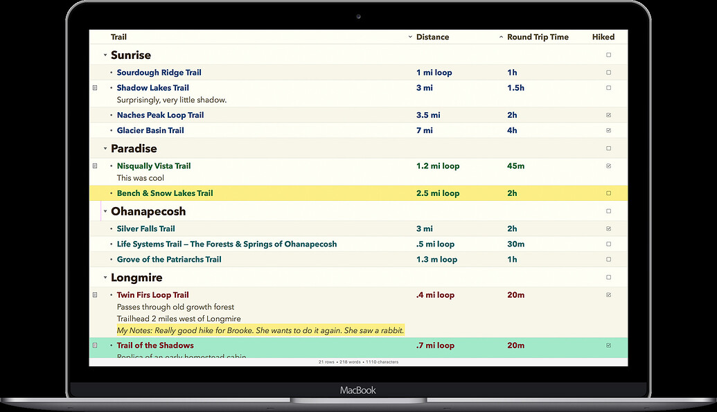 Adding Columns to Items - 🌟Features - Dynalist Forum