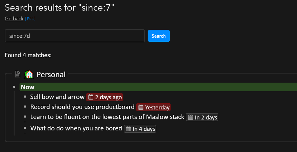 Searching a Date Range - Help - Dynalist Forum