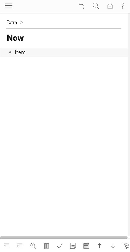 Pressing on item does not open keyboard (mobile/android) - 🐛Bugs - Dynalist Forum