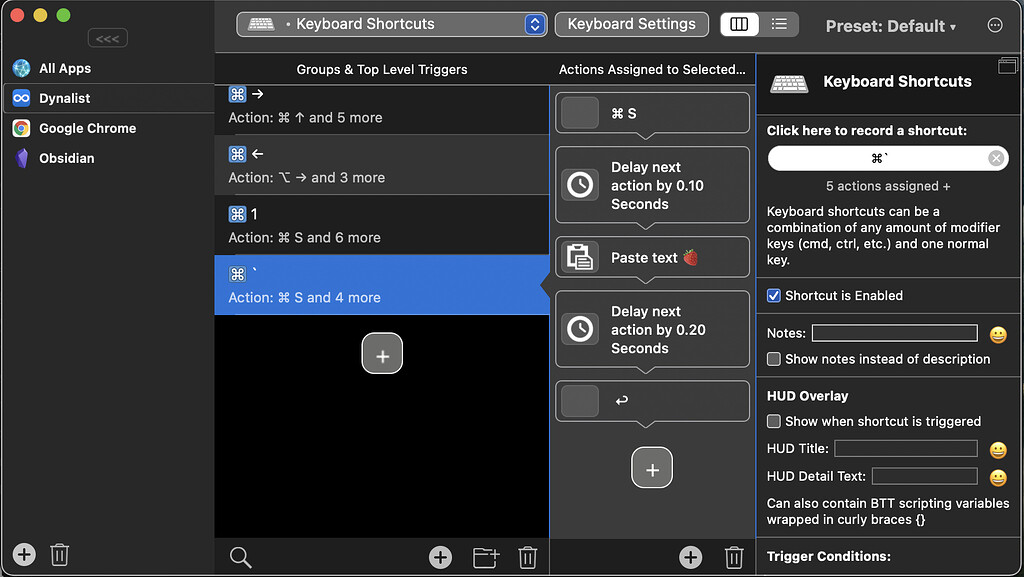 Post your Advanced Hotkey sequences (Keyboard Macros, BetterTouchTool, AutoHotkey, Alfred, etc ...