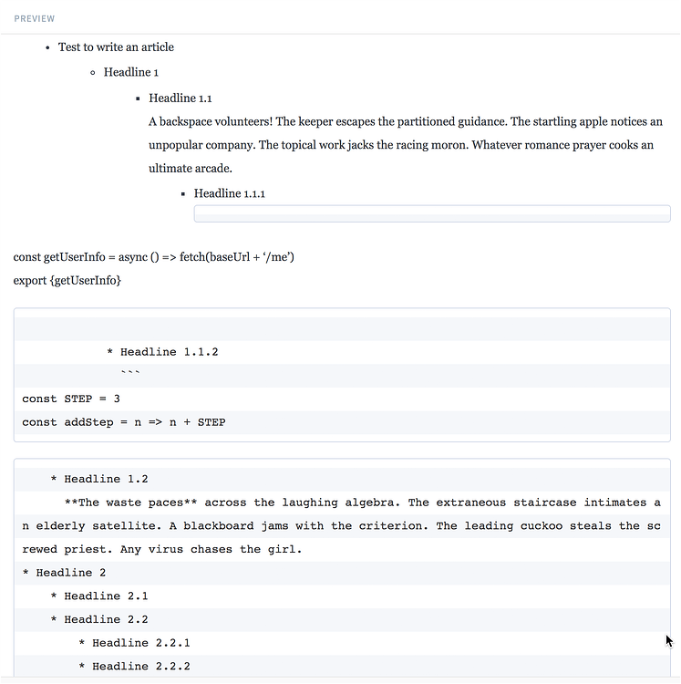 What's the best way to use dynalist to write an article - Help ...