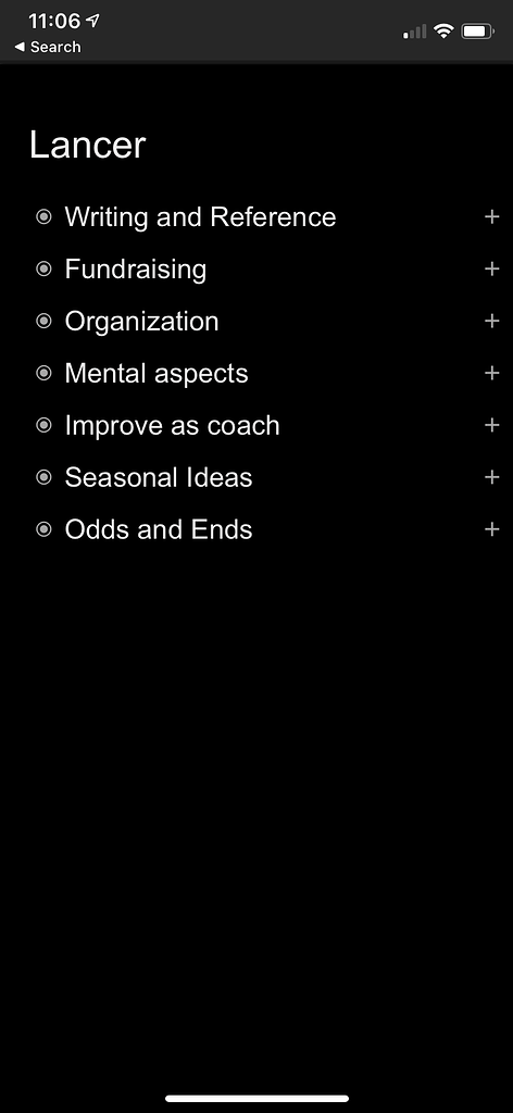 iOS Toolbar Bug on Startup - 🐛Bugs - Dynalist Forum