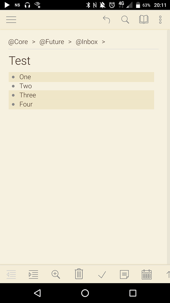 Ctrl bug on android mobile when using physical keyboard - 🐛Bugs - Dynalist Forum
