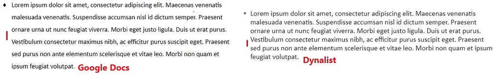Increase Line Spacing Help Dynalist Forum
